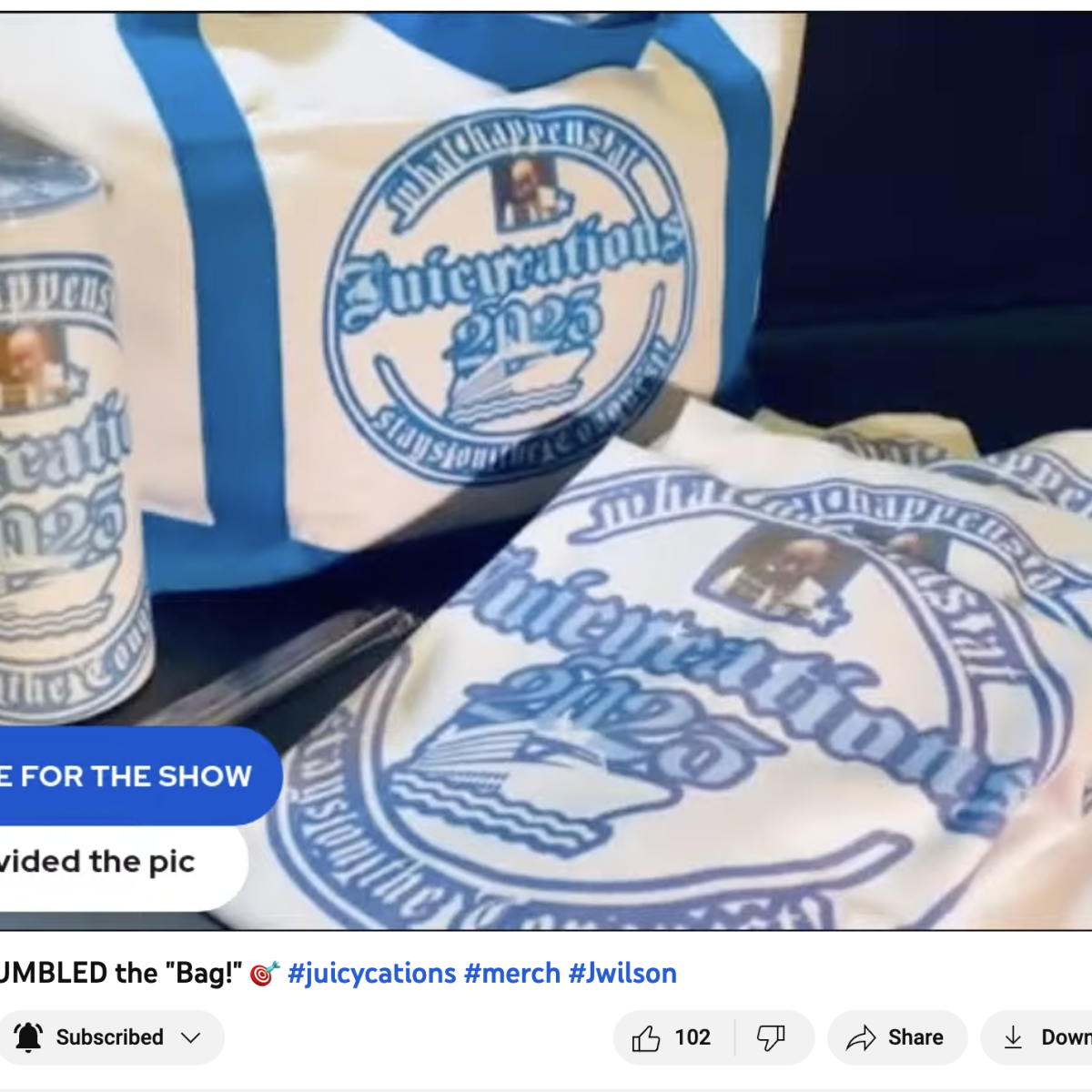 Juicycation 2023 Merchandise - Rainy Bō